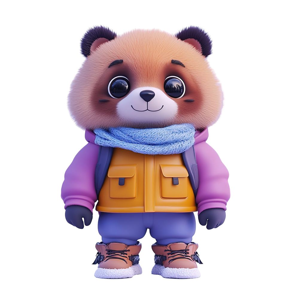 Adorable Red Panda Dressed in Winter Outfit 56948139 PNG Adorable Red Panda Dressed in Winter Outfit 56948139 PNG