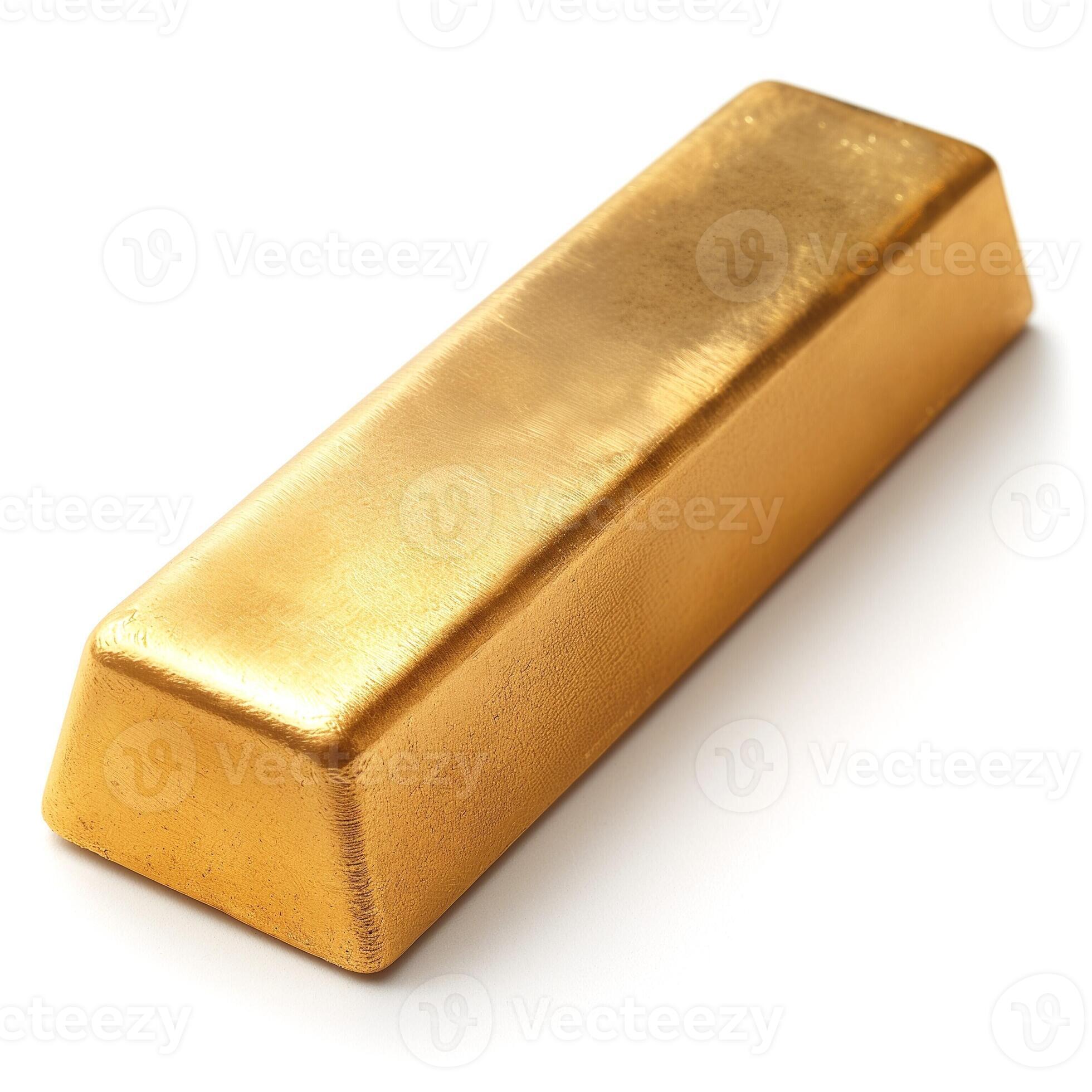 A shiny gold bar reflecting light, symbolizing wealth and prosperity. 56962678 Stock Photo at ...