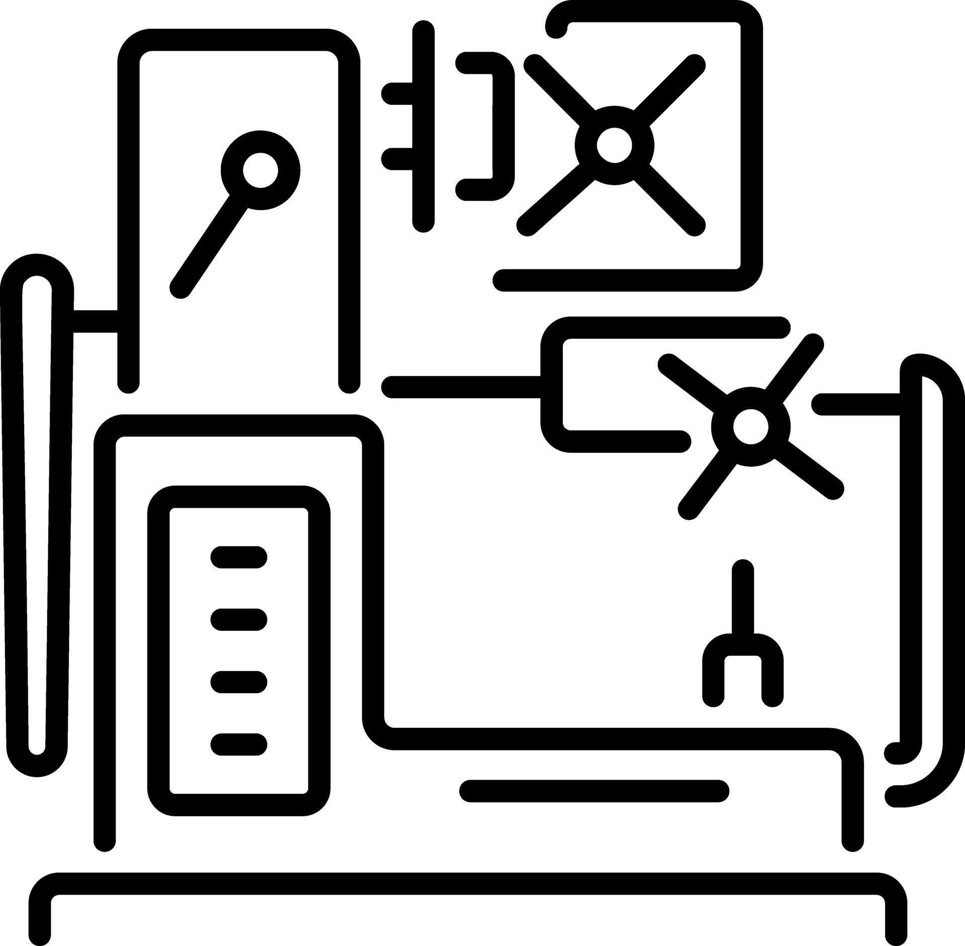 Threading machine icon in line style 56980137 Vector Art at Vecteezy