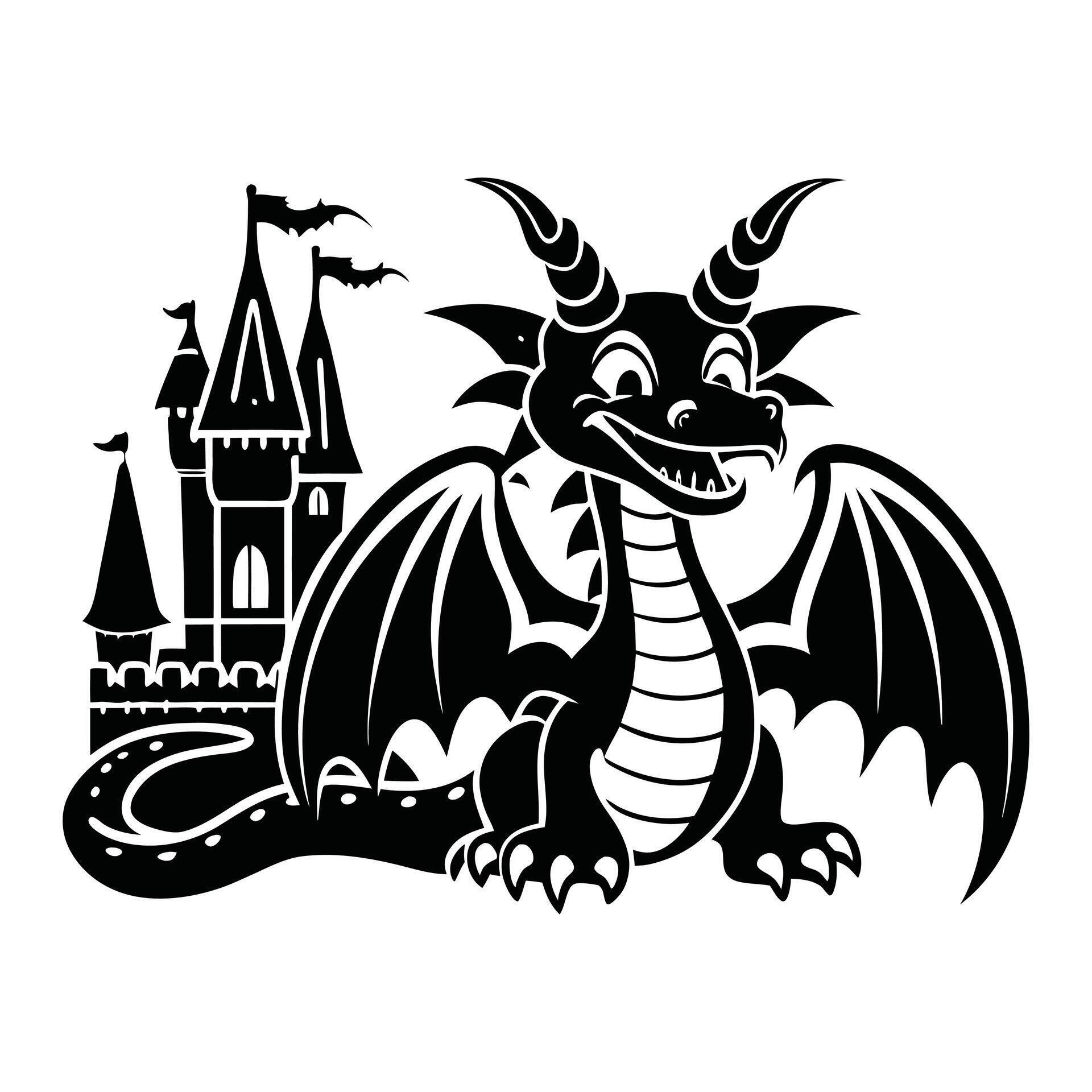 Medieval Dragons and Magic 56981095 Vector Art at Vecteezy