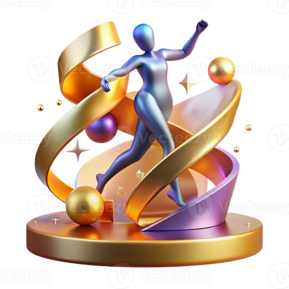 Stunning Contemporary Stunning Abstract A Dynamic Abstract Representation Of A Dance