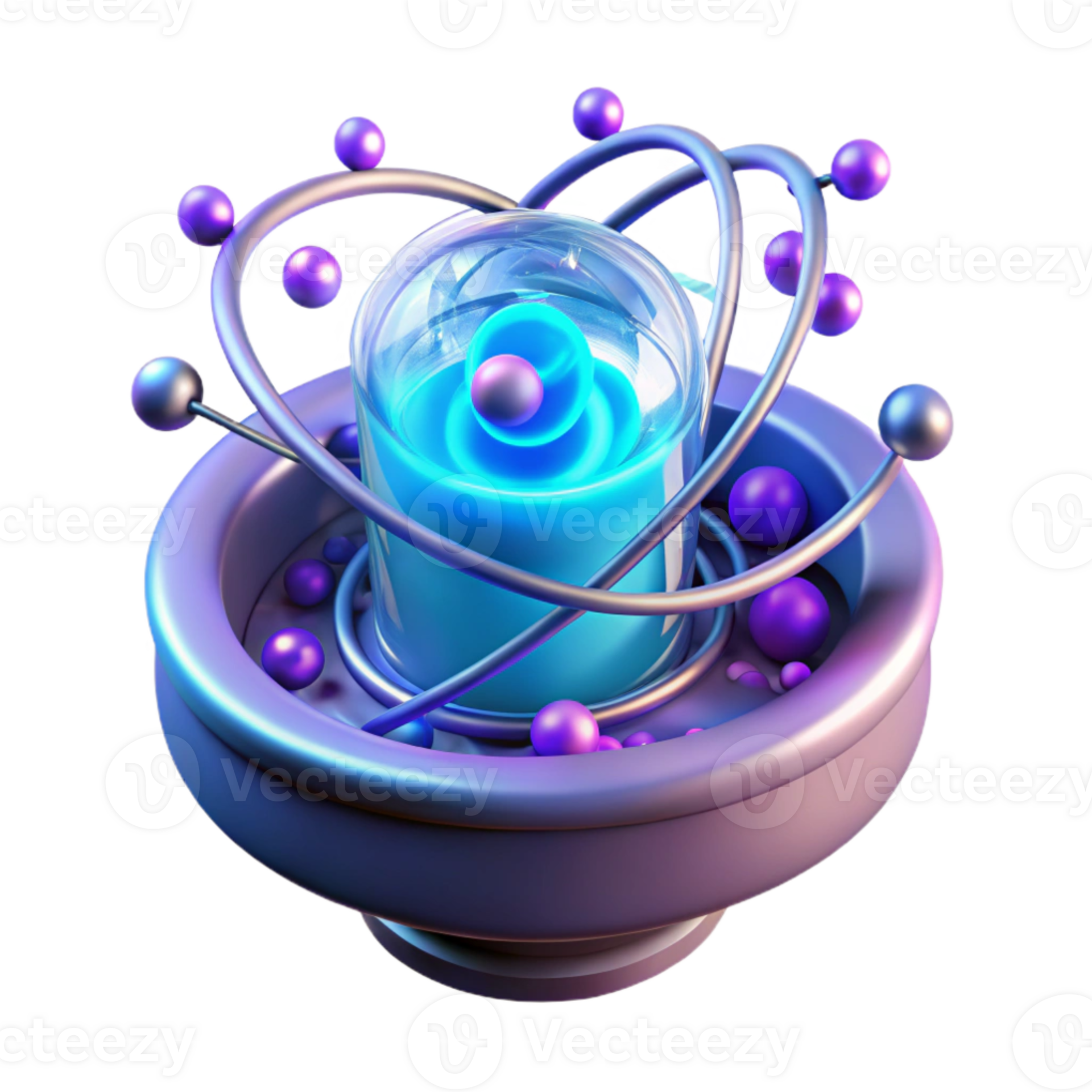 Beautiful Classic Serene Rustic A Quantum Computer Processing Information Glowing Particles