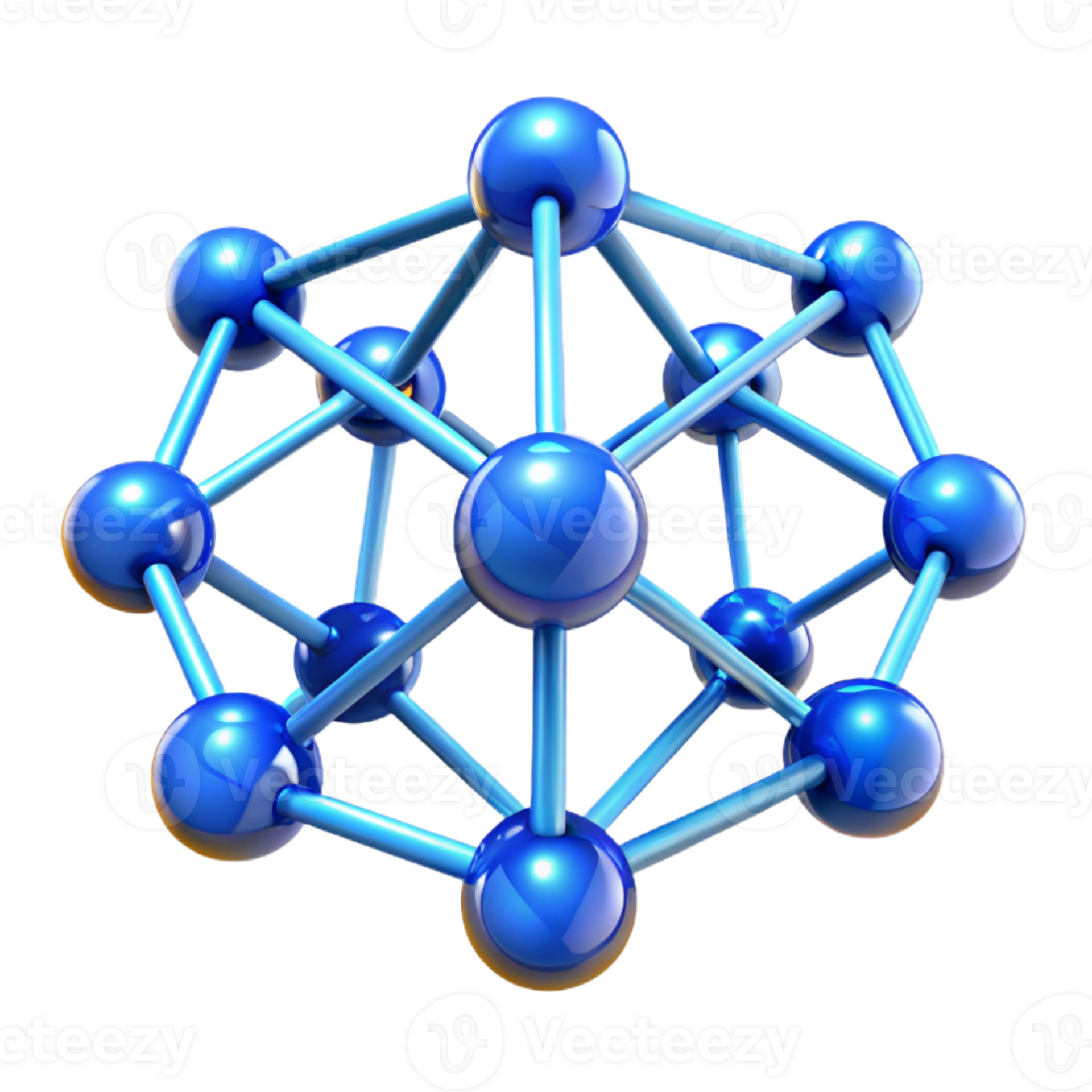 Vibrant Modern Dramatic Abstract A Network Of Interconnected Nodes Pulsating With Energy
