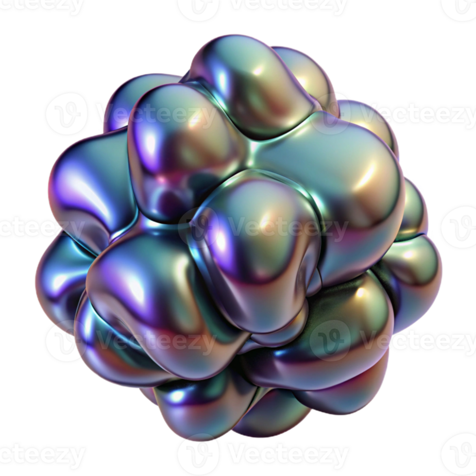 Magnificent Classic Beautiful Minimalist A Cluster Of Amorphous Biomorphic Shapes Rendered In