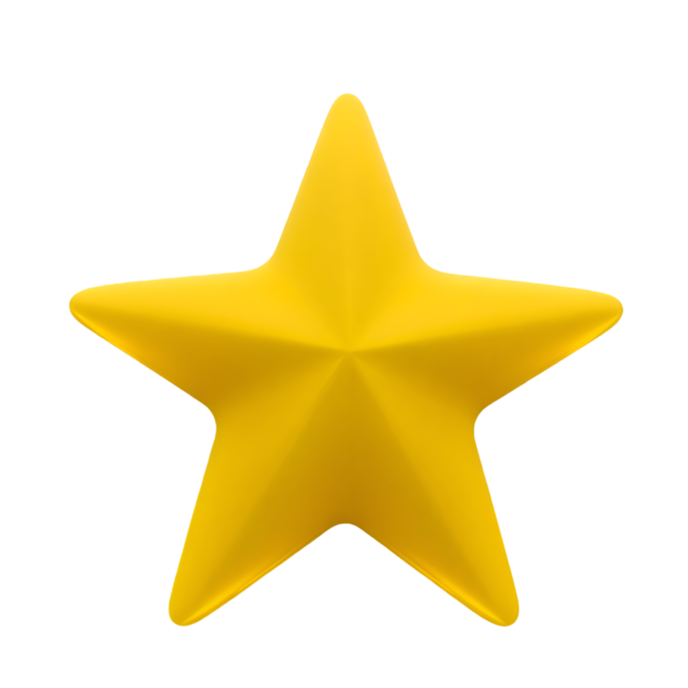 Shiny Yellow Star Icon, Symbol of Excellence 57024824 PNG