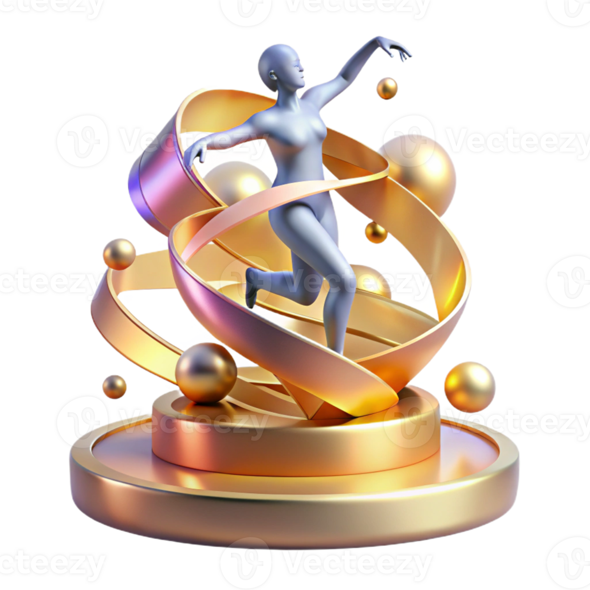 Serene Traditional Dramatic Modern A Dynamic Abstract Representation Of A Dance Visualized As