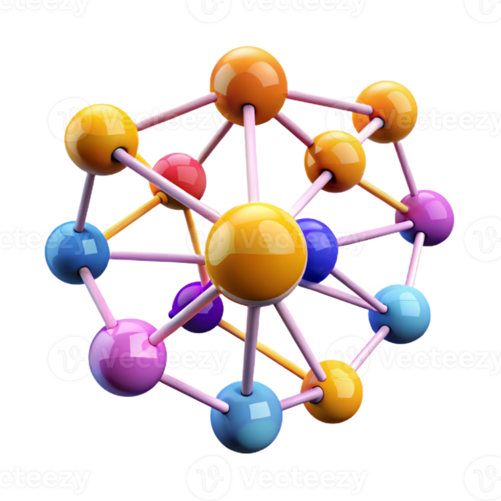Elegant Modern A Network Of Interconnected Nodes And Data Streams