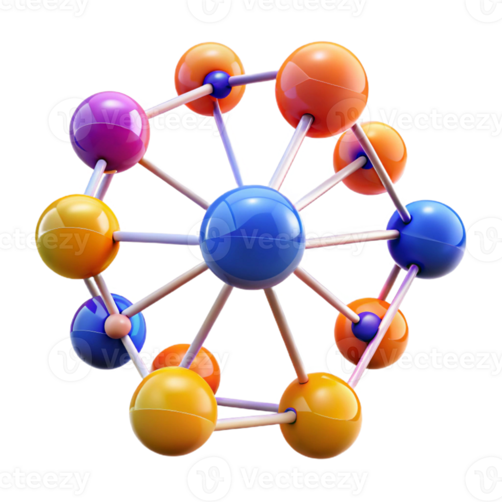 Wonderful Abstract A Network Of Interconnected Nodes And Data Streams Pulsating With Energy