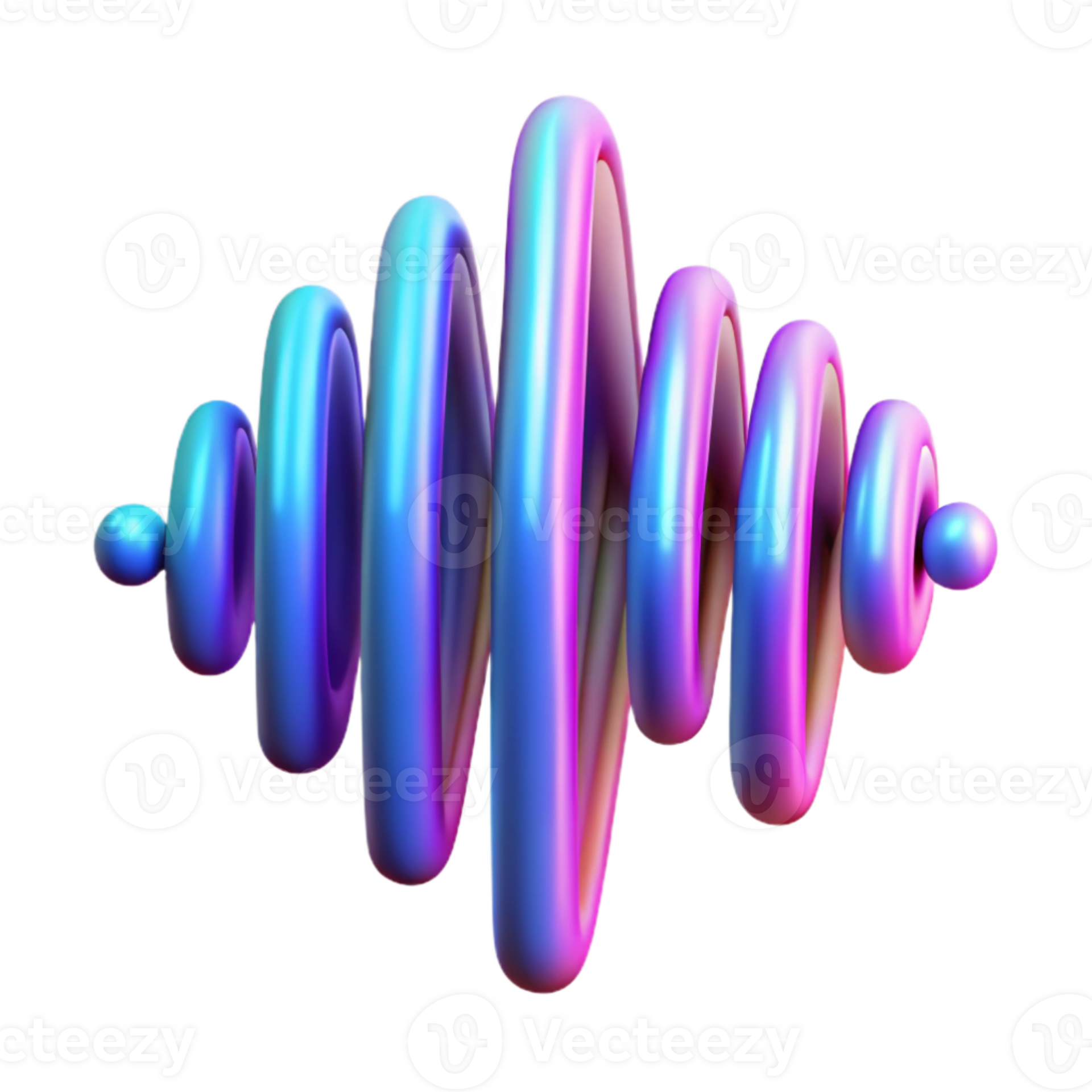 Vibrant Classic Magnificent Artistic An Abstract Representation Of Sound Waves Visualized As