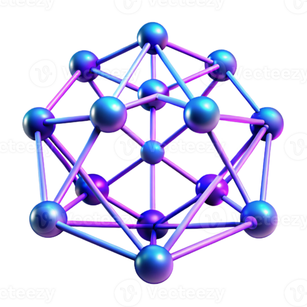 Extraordinary Modern Magnificent Abstract A Network Of Interconnected Glowing Lines And Nodes
