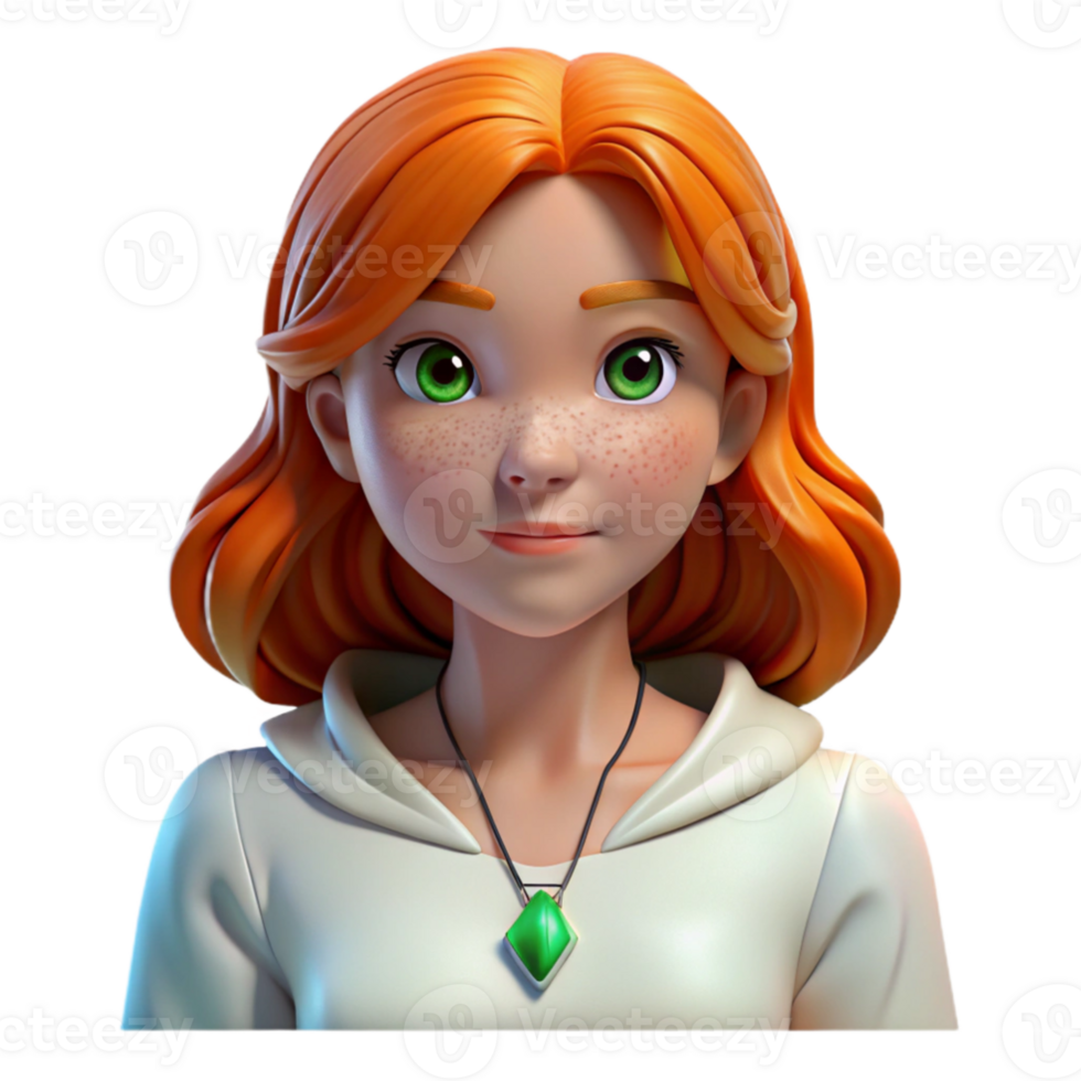 beautiful abstract beautiful traditional A melancholic portrait of a young woman with fiery red ...