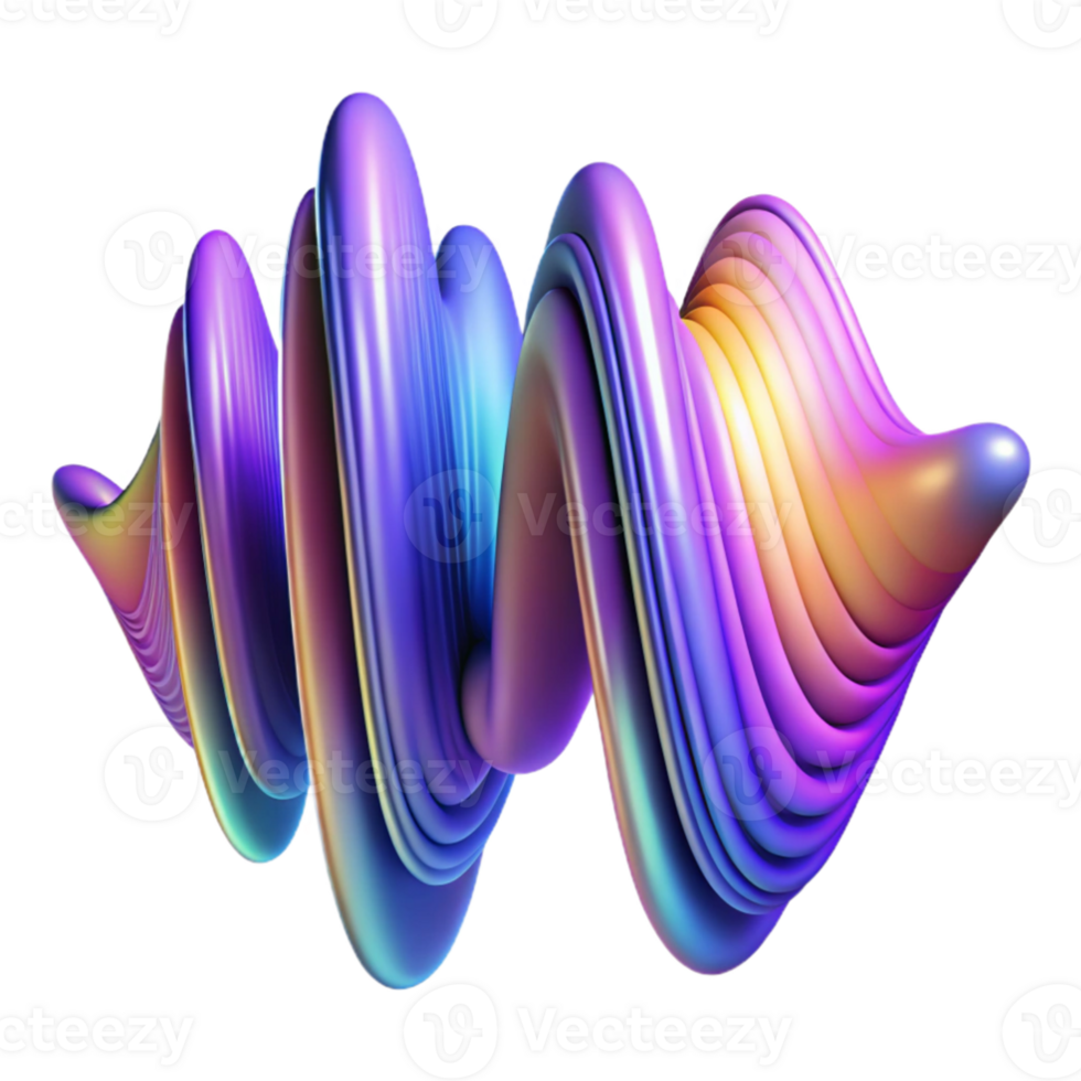 Serene Rustic An Abstract Representation Of Sound Waves Visualized As Vibrant Flowing Lines Of