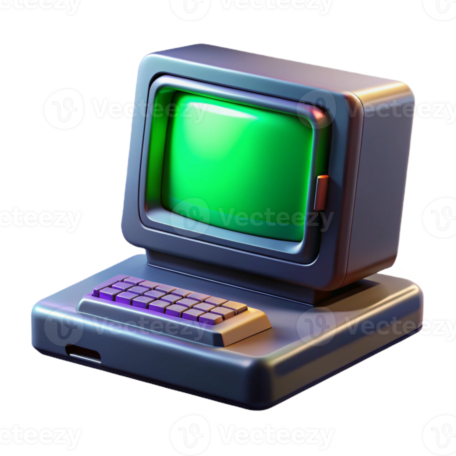 impressive creative A vintage computer terminal displaying cryptic code ...