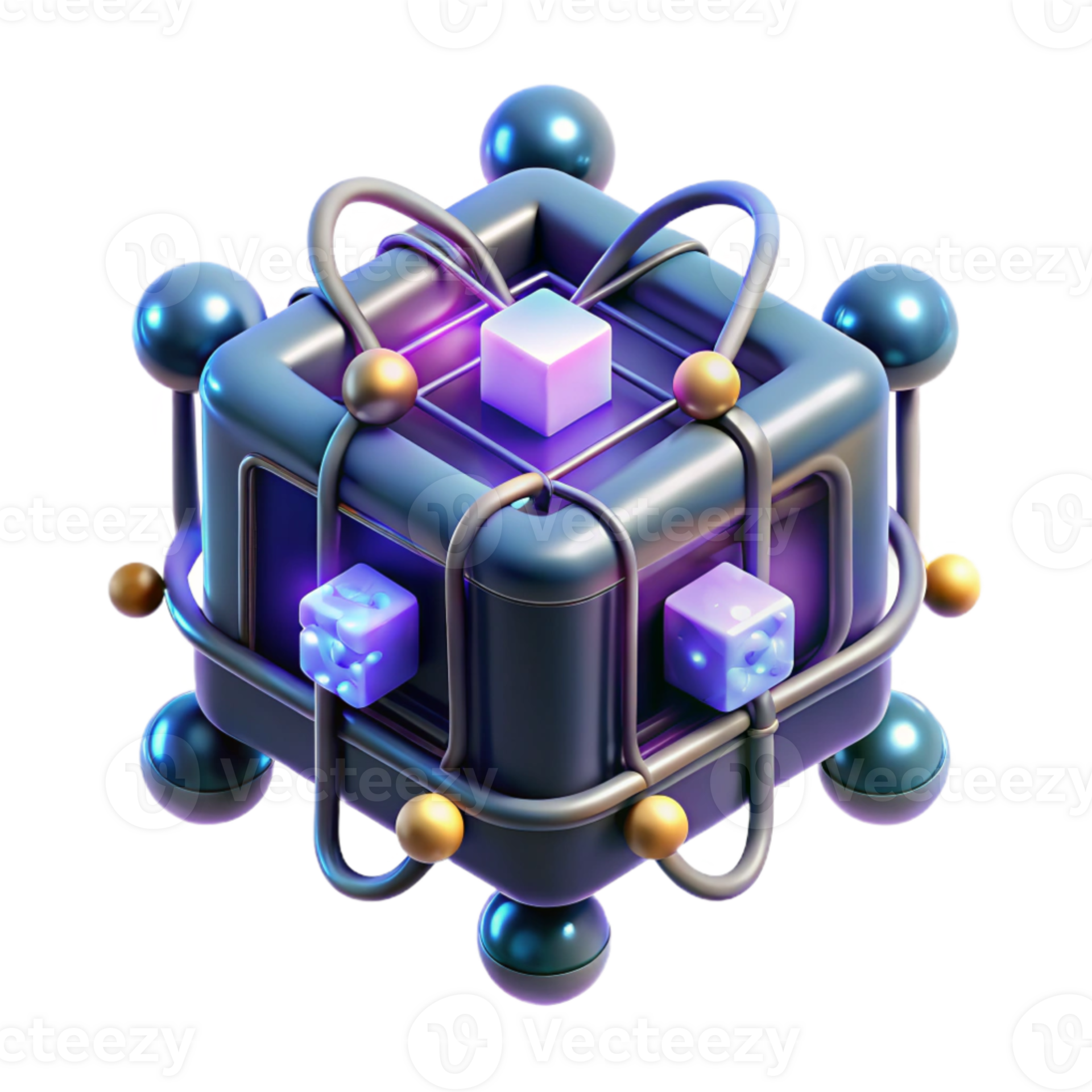 elegant traditional A quantum computer processing complex algorithms, glowing particles, dark ...