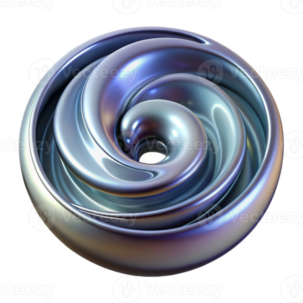 extraordinary modern A dynamic, swirling vortex of liquid mercury ...