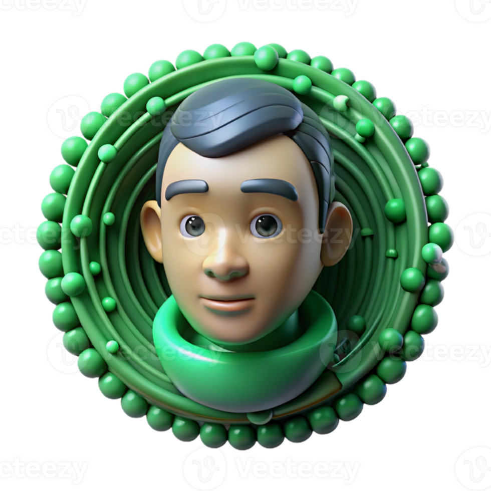 beautiful abstract An face emerging from a swirling vortex of binary ...