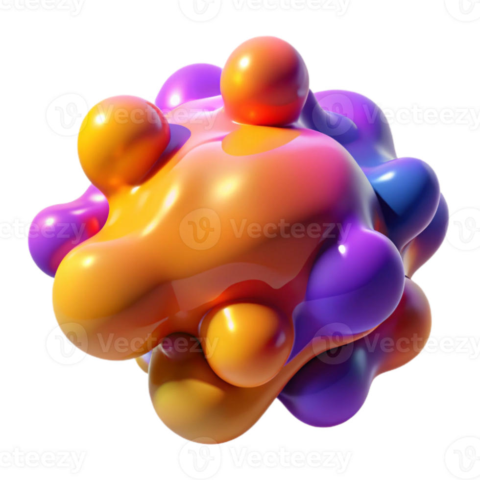 serene creative Amorphous blobs of vibrant paint colliding and merging, lit by a warm, diffuse ...