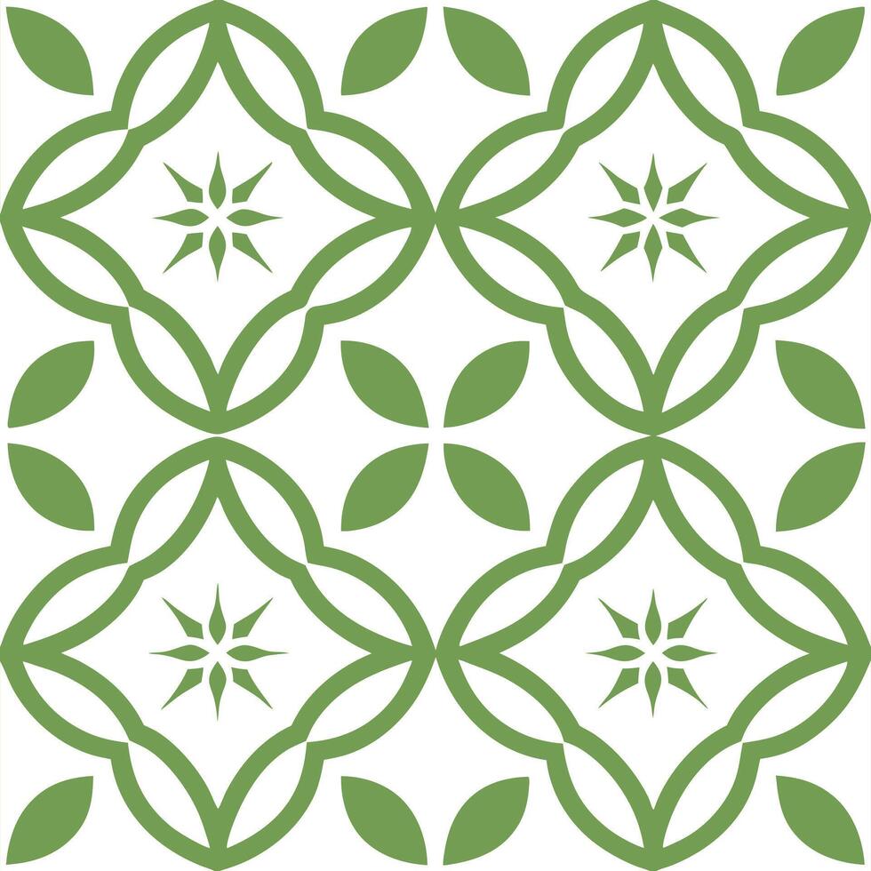 Floral Motif Geometric Patterns for Modern Designs. 57037148 Vector Art ...
