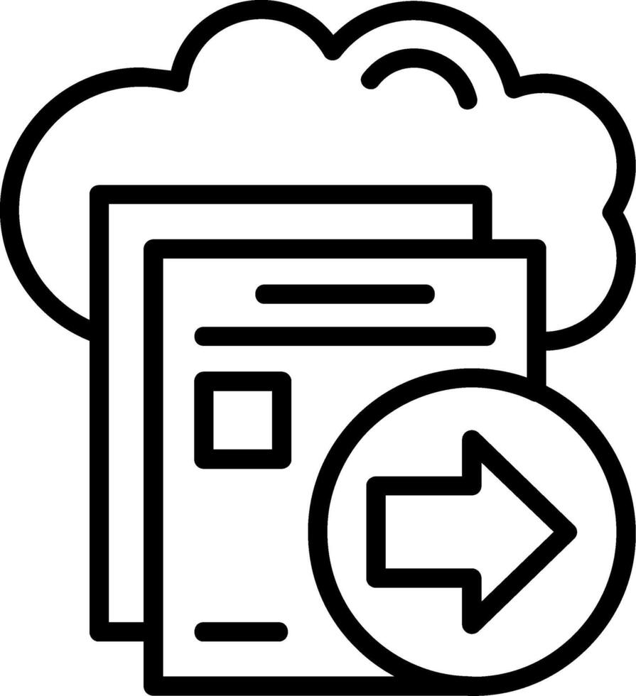 Repeat Command Line Icon 57041606 Vector Art At Vecteezy