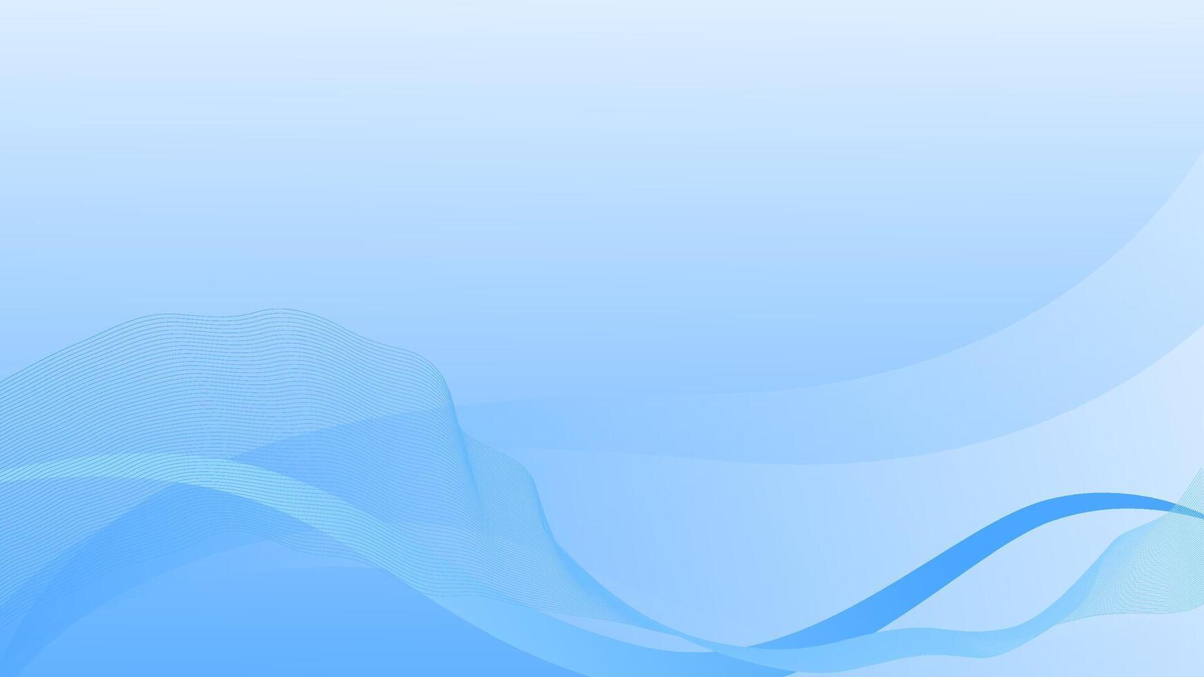 resumen antecedentes azul degradado con ola línea. 57044320 Vector en ...