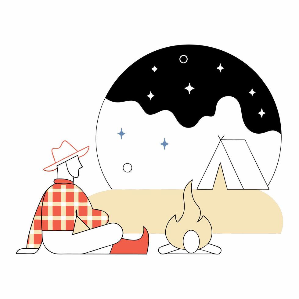 Prospector Camp Vector Art, Icons, and Graphics for Free Download