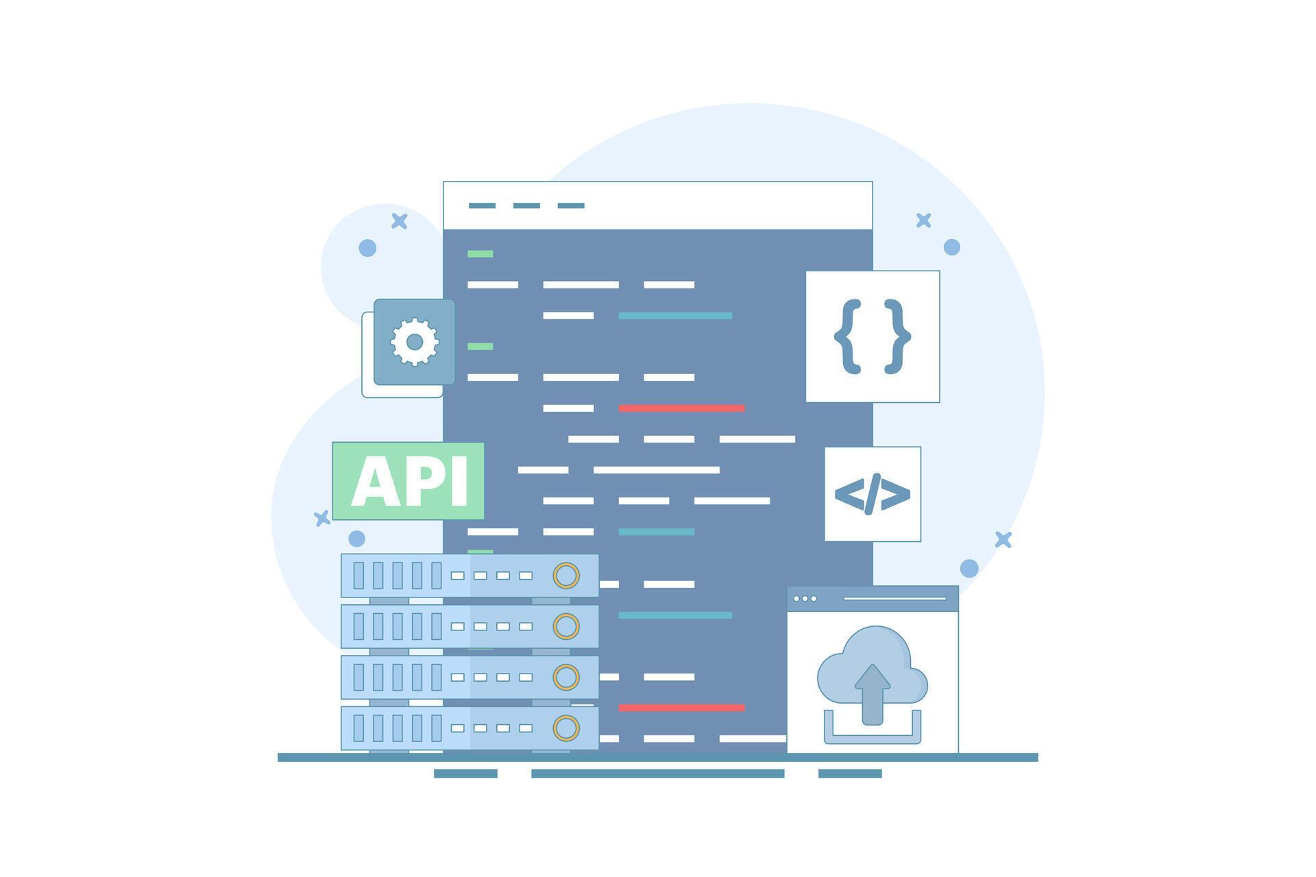 Application Programming Interface Concept Api Provides An Interface