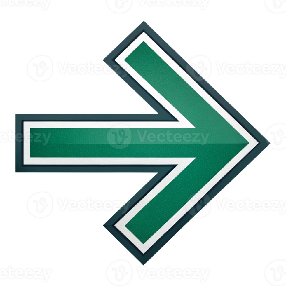 Creative Arrow Graphic Indicating Direction with Geometric Shapes ...