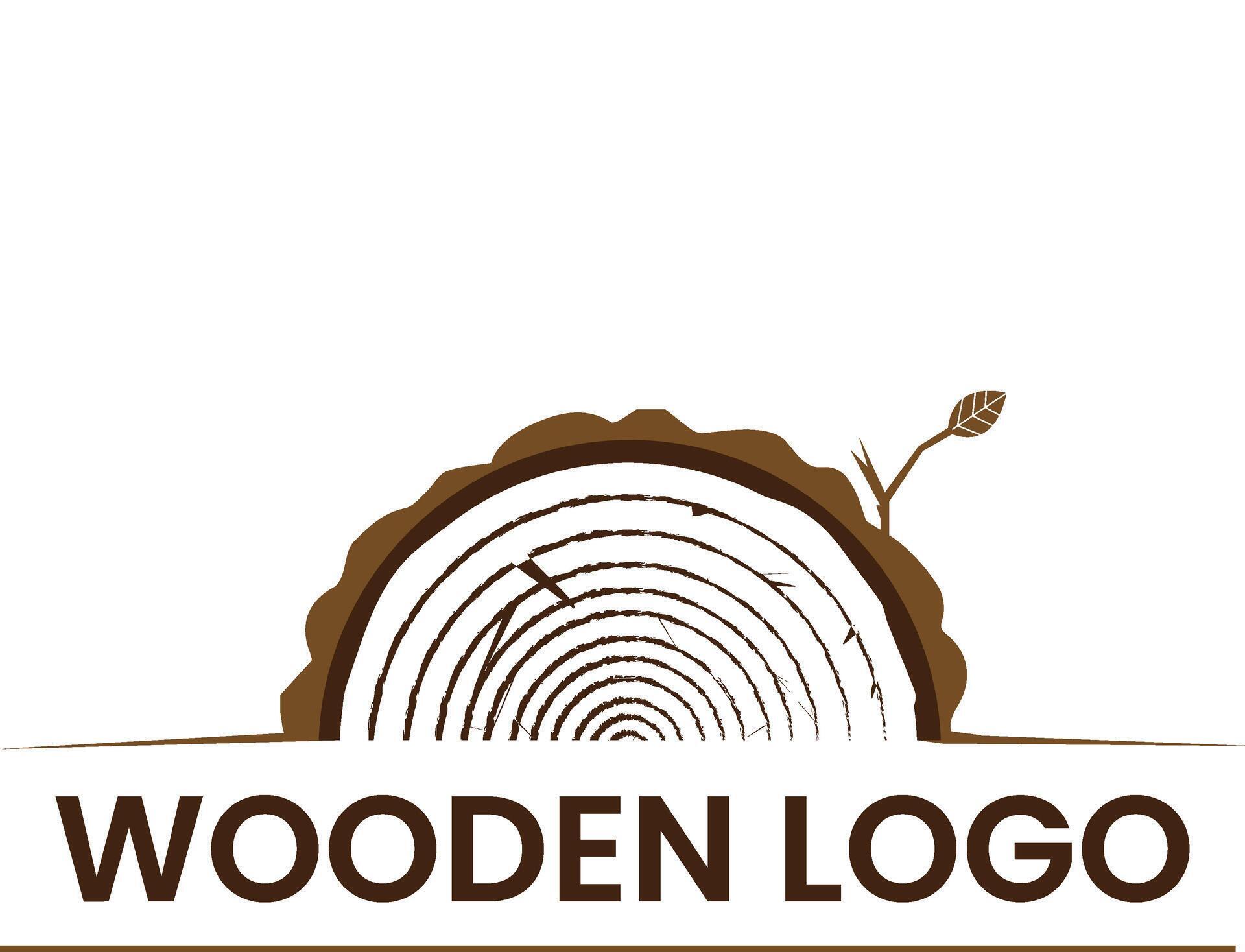 Wooden Log Cross Section Logo 57064256 Vector Art at Vecteezy
