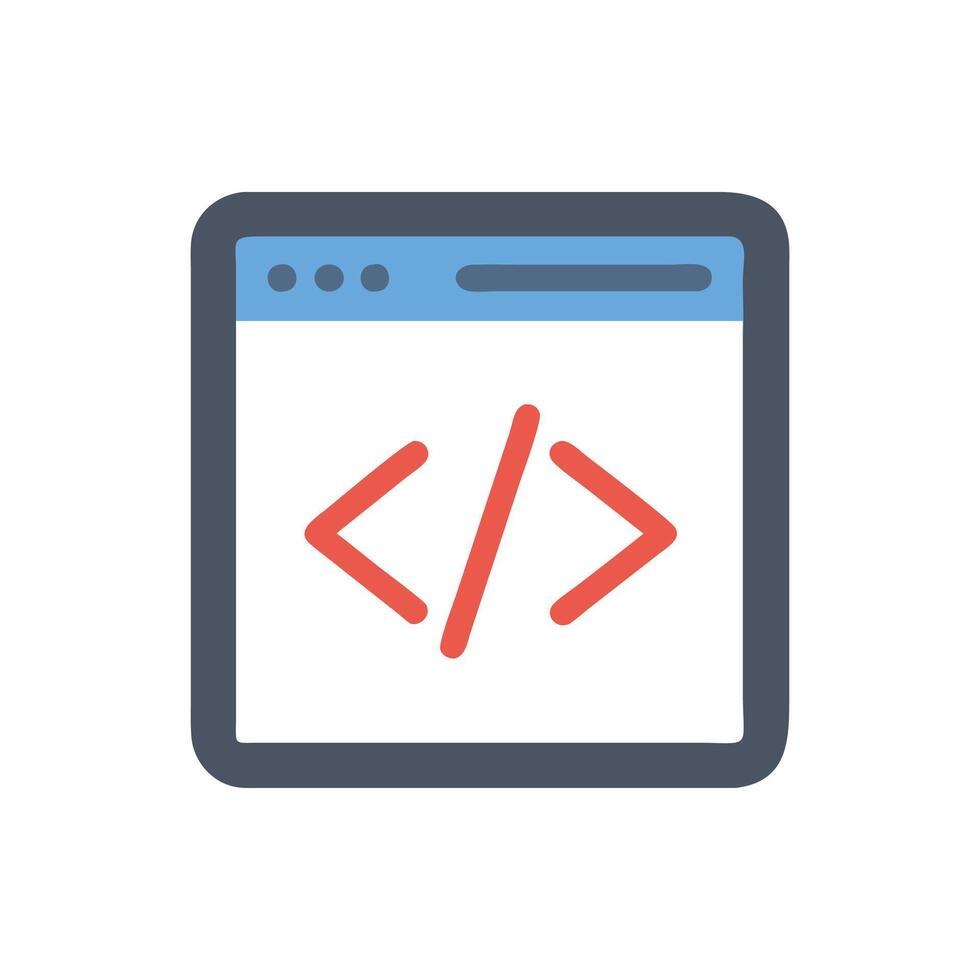 Modern Coding Icon for Computer Science 57076524 Vector Art at Vecteezy