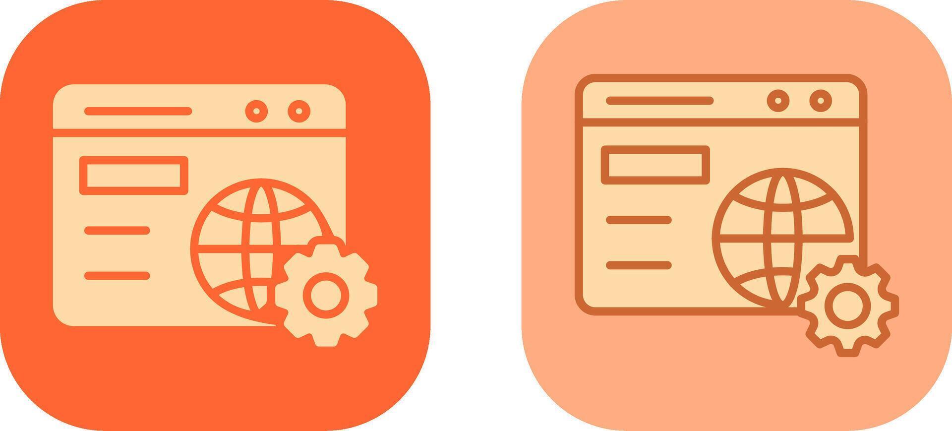 Browser Setting Icon 57113579 Vector Art at Vecteezy