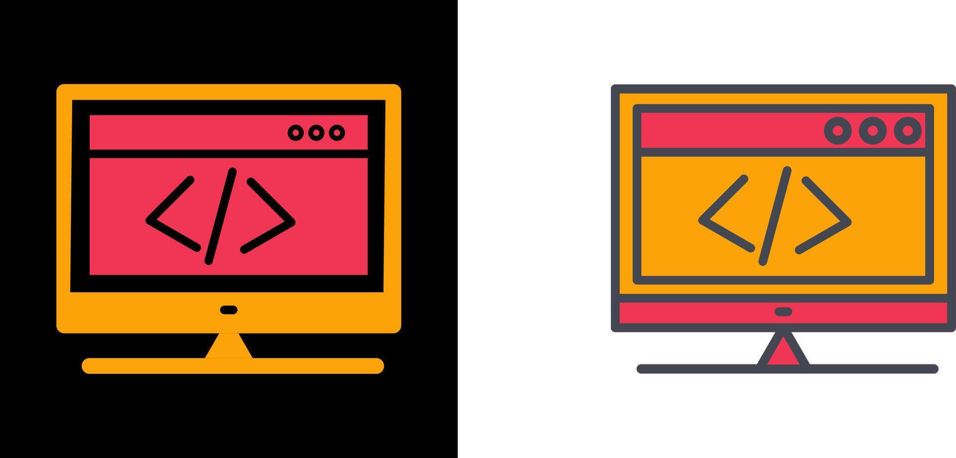 HTML Coding Icon 57115548 Vector Art at Vecteezy