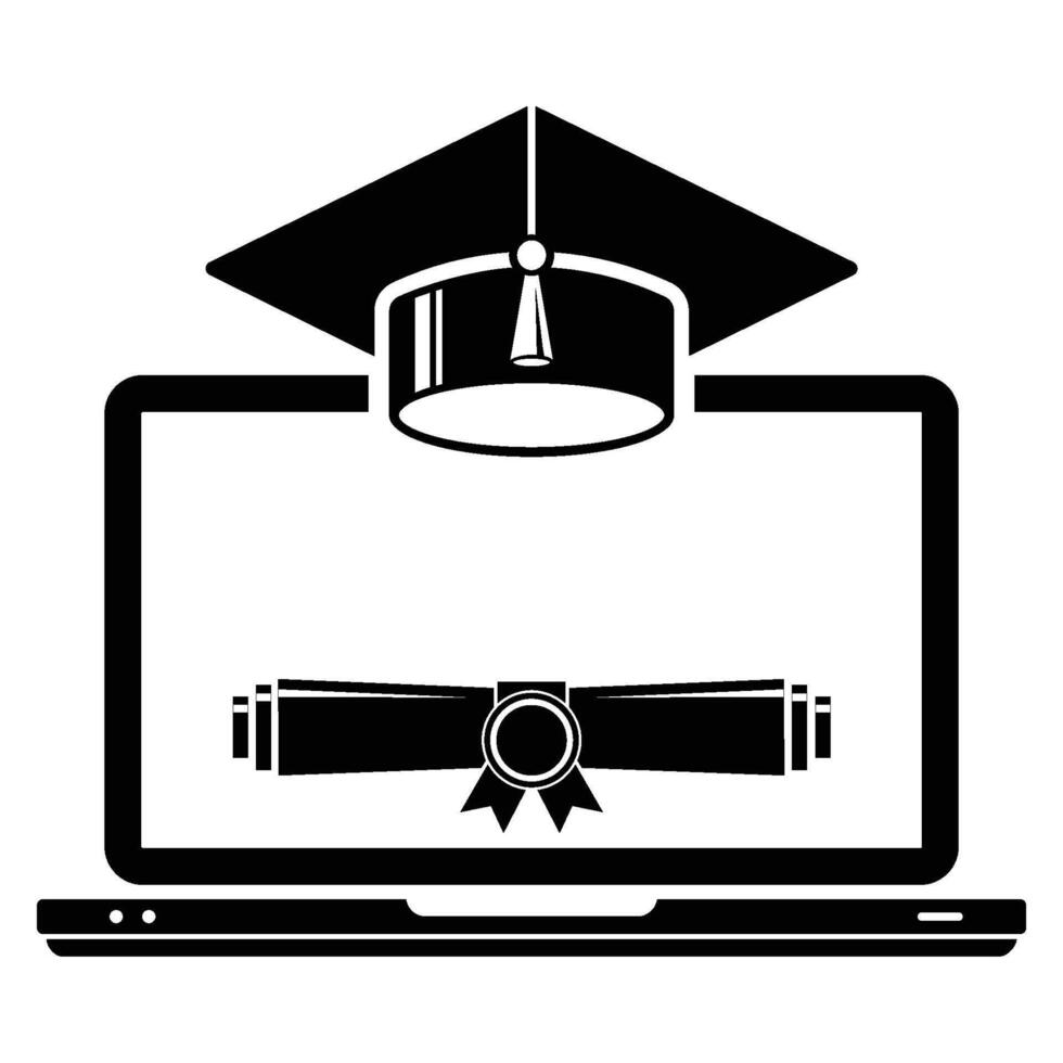 distance learning icon 57133672 Vector Art at Vecteezy