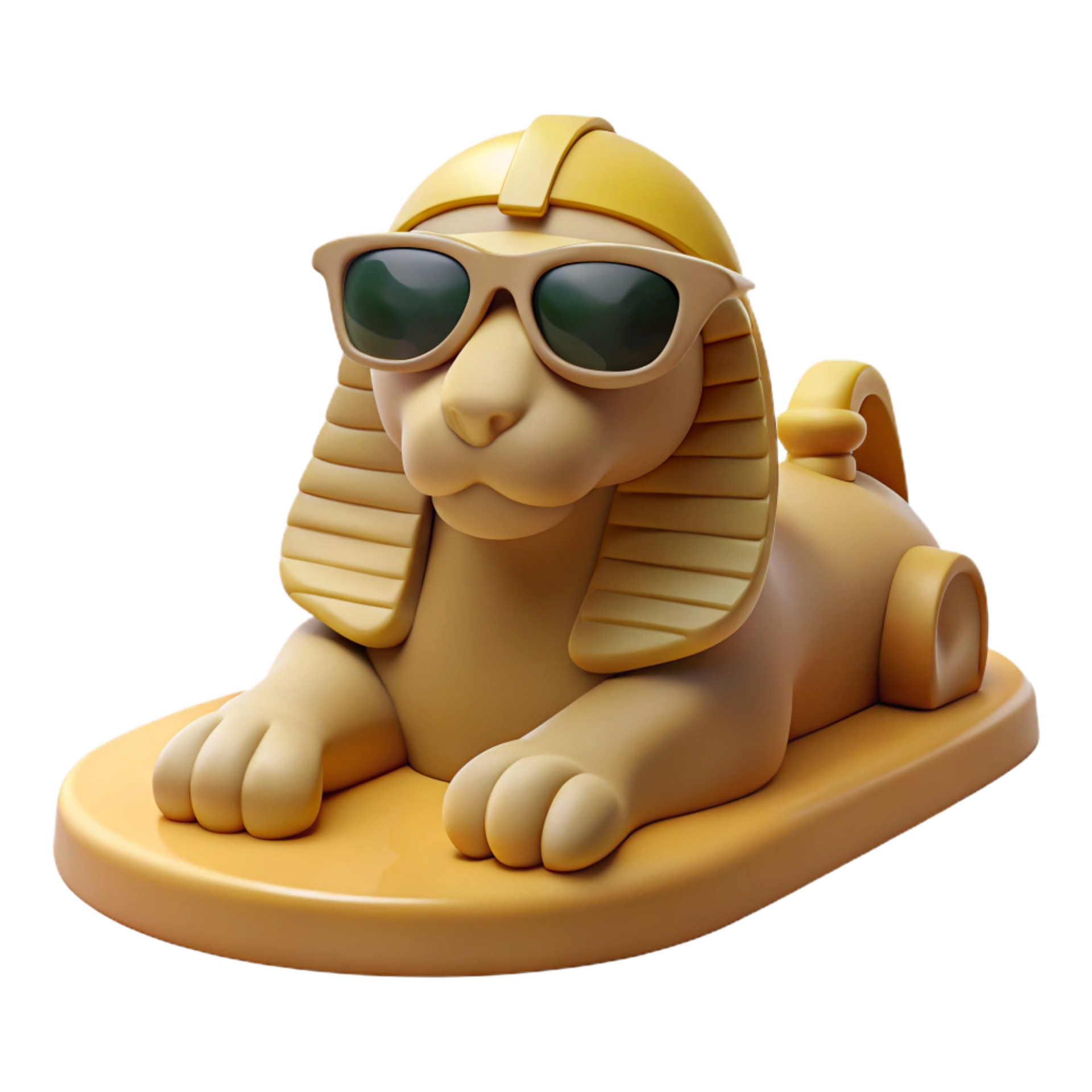 extraordinary creative Cool Sphinx 3D Render 4K 57145815 PNG