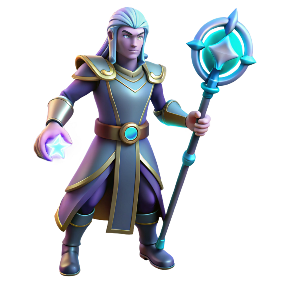 maravilloso creativo 3d hacer fantasía mago 4k 57146674 PNG