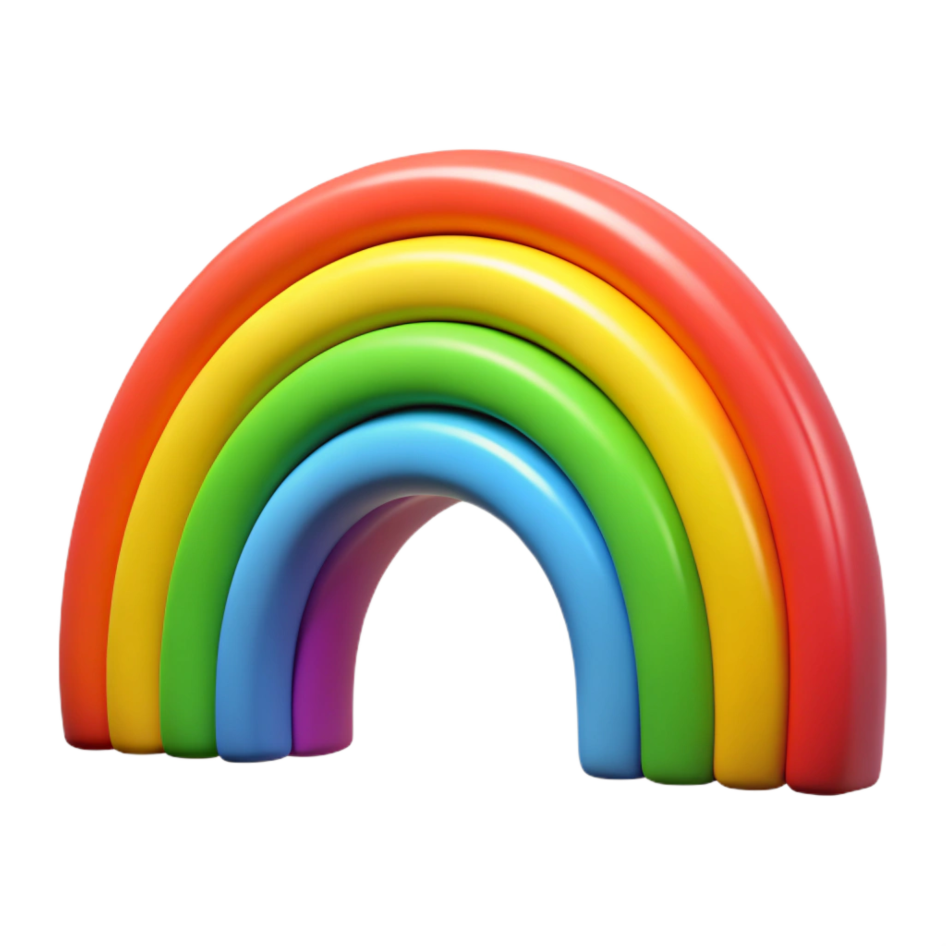 extraordinary modern Colorful Rainbow Arc Isolated with Vibrant Colors ...