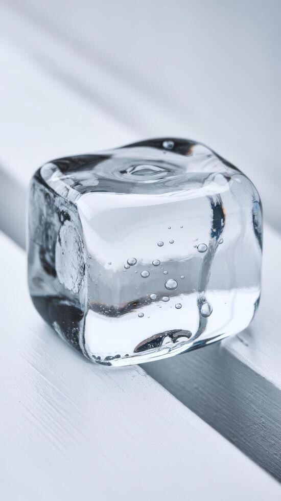 Ice cube cold freeze acrylic crystal on white background 57160818 Stock Photo at Vecteezy