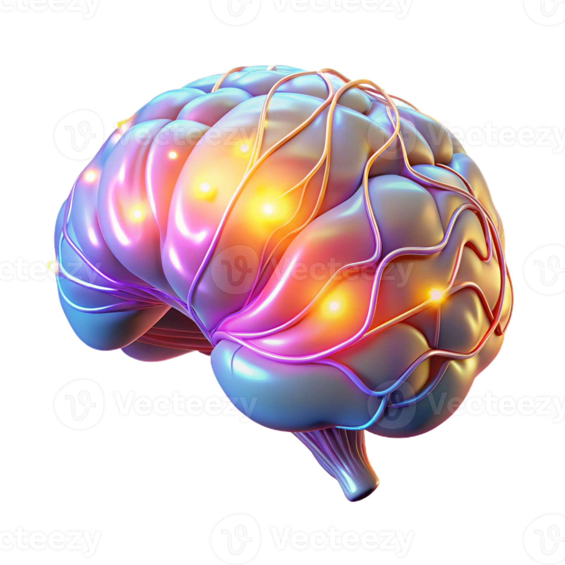 Magnificent Minimalist A Holographic Projection Of A Human Brain