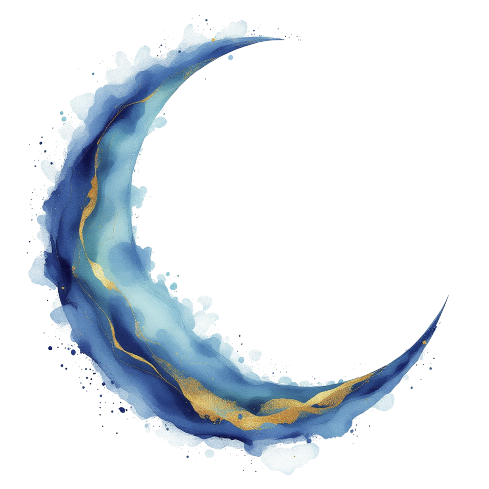 Watercolor moon clipart 57230070 PNG