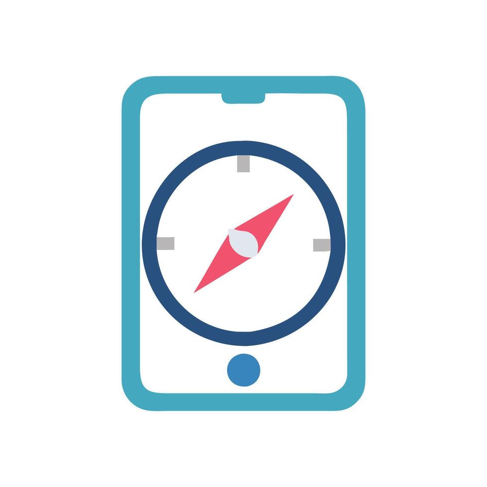 Dynamic Digital Compass Illustration 57242598 Vector Art at Vecteezy