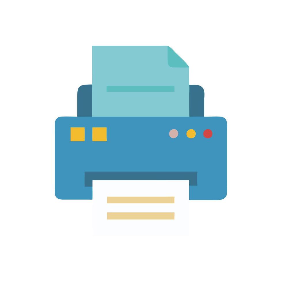 Creative Thermal Printer Graphic 57243607 Vector Art at Vecteezy