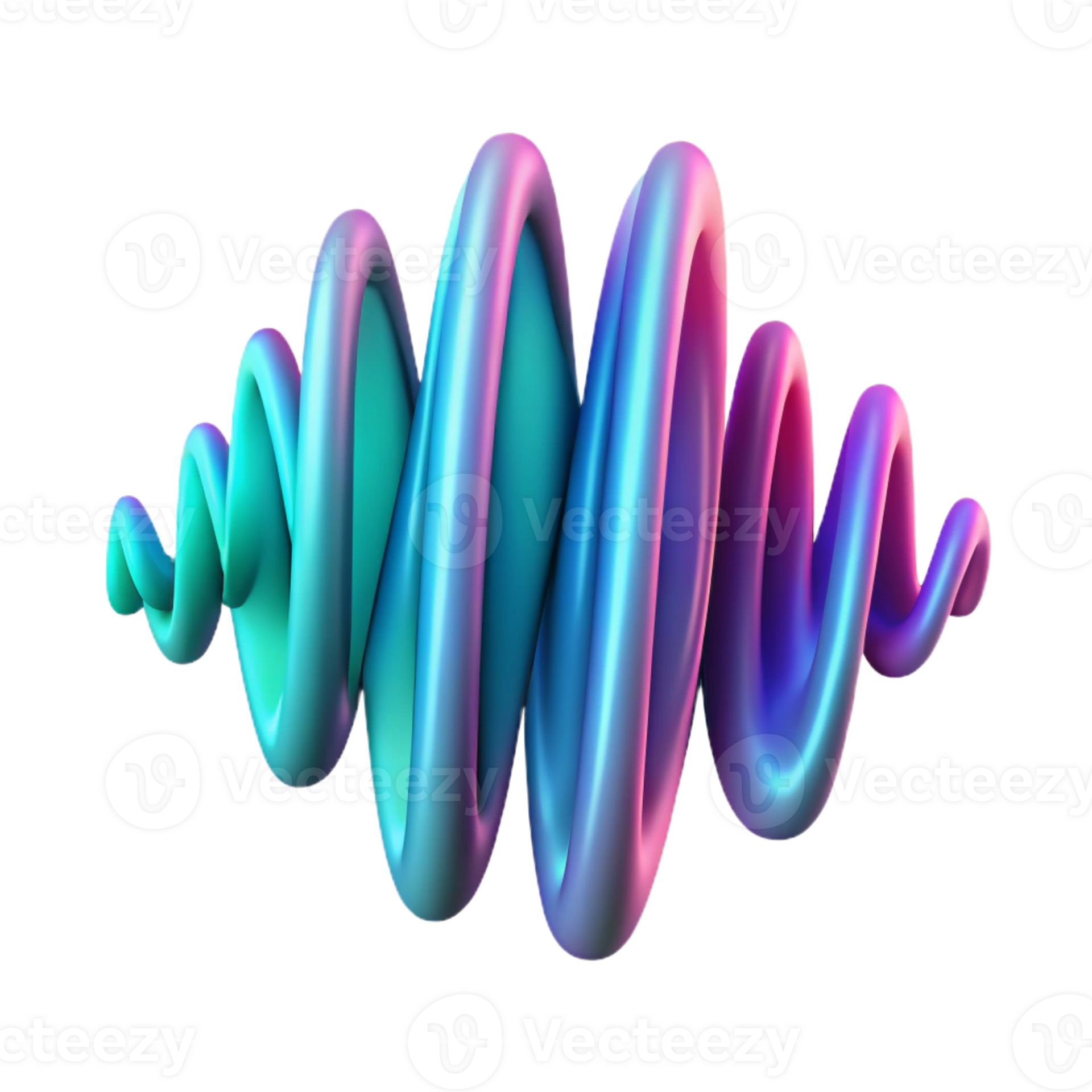 Vibrant Abstract An Abstract Representation Of Sound Waves Visualized