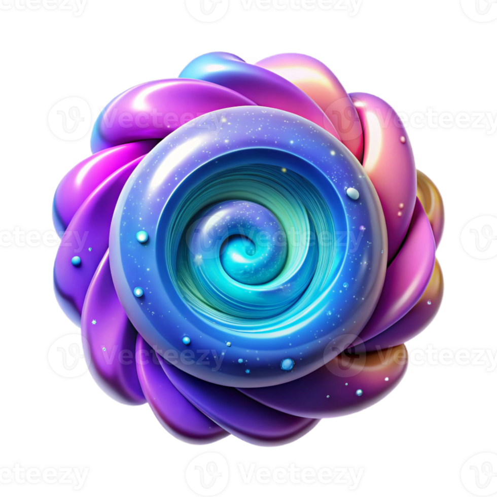 Serene Rustic A Quantum Computer Processing Data Visualized As Swirling