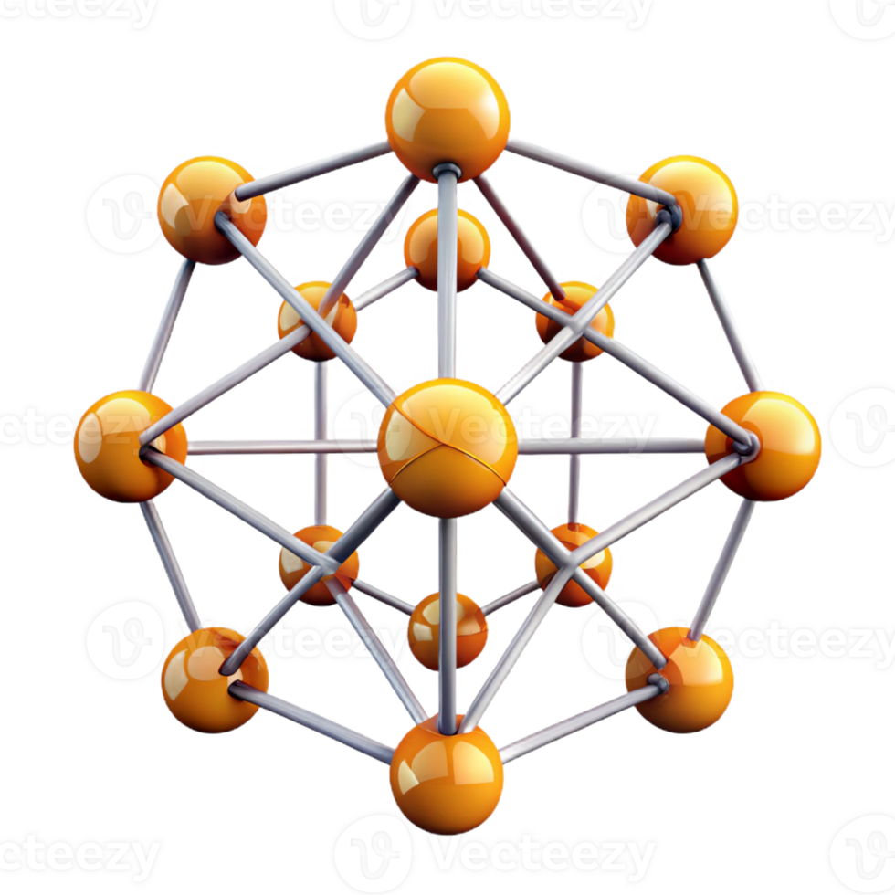 Serene Modern A Network Of Interconnected Nodes Pulsating With Energy Complex Geometric
