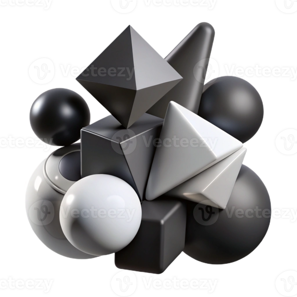 beautiful artistic A dynamic composition of overlapping, geometric ...