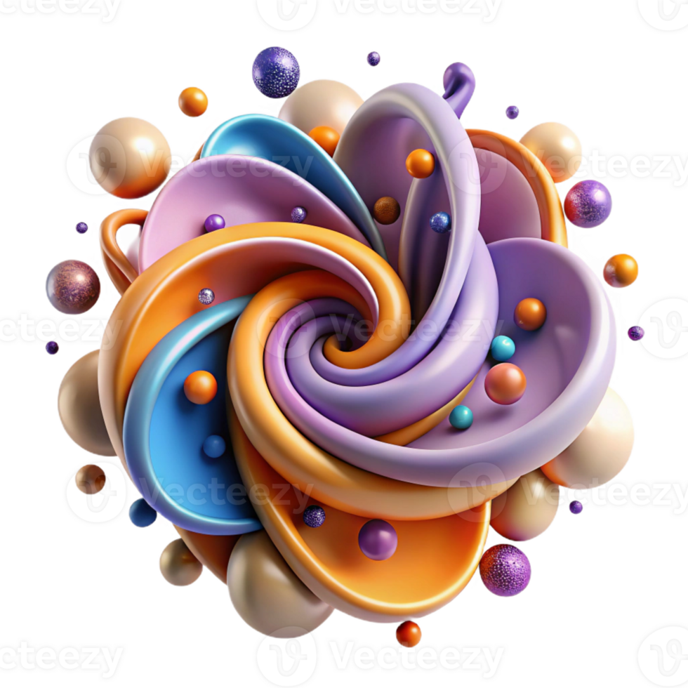 Serene Rustic A Dynamic Composition Of Swirling Lines And Dots Creating A Sense Of Chaos And