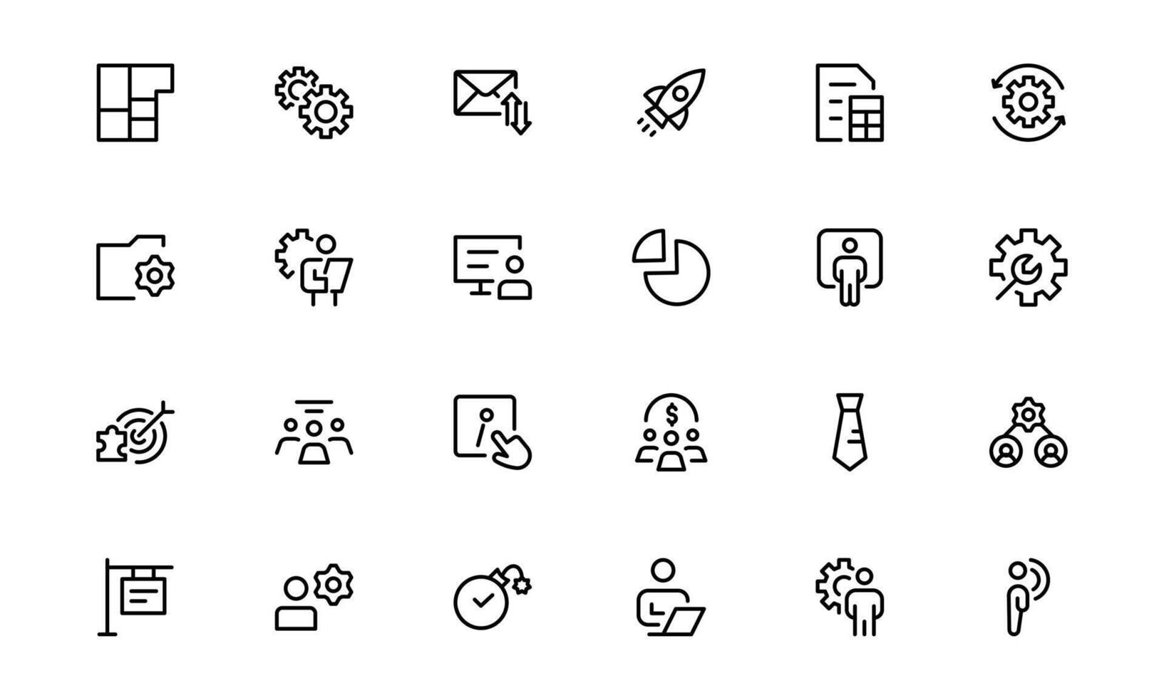 Versatile Project Management Icons pack collection - Designed for Task ...
