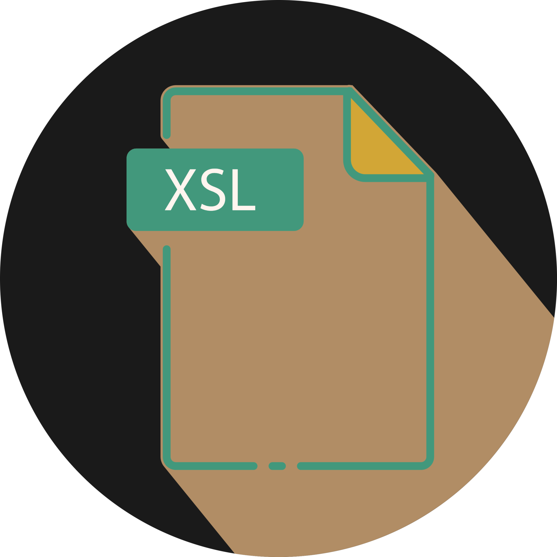 Xsl File Rectangular Icon 57325256 PNG