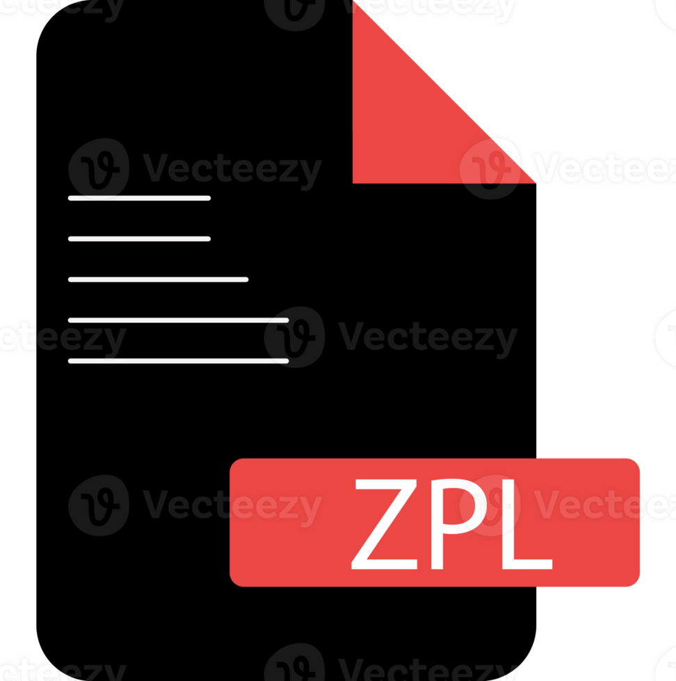 Zpl File Extension Icon 57325374 PNG