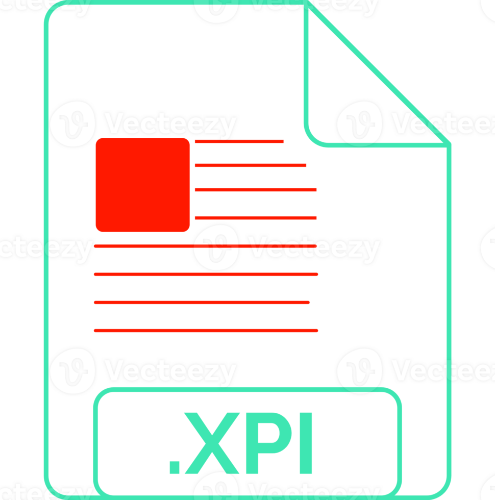 Xpi File Icon Little Lines Outline 57325439 Png