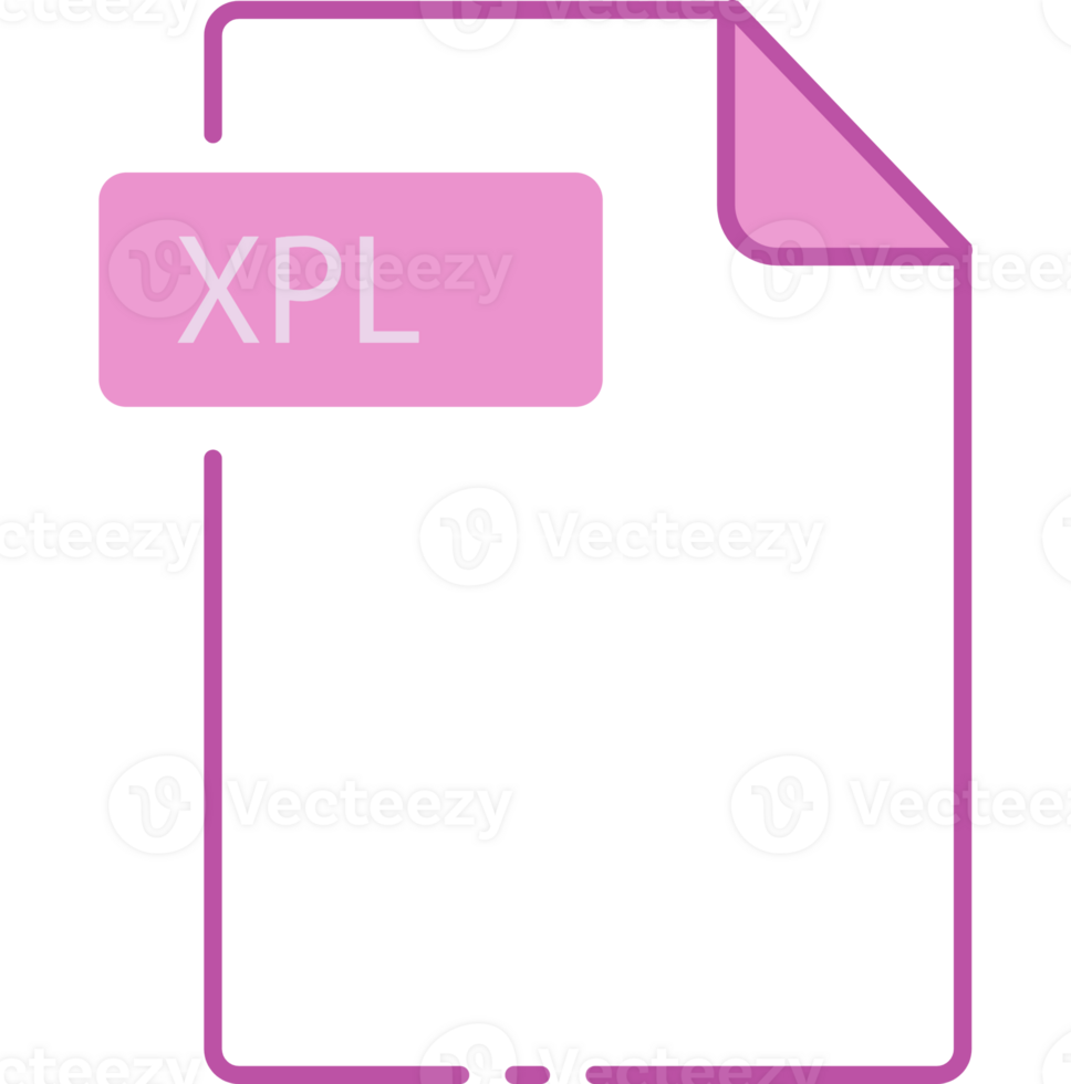 Modern Xpl File Format Minimal Icon Outline 57325515 Png